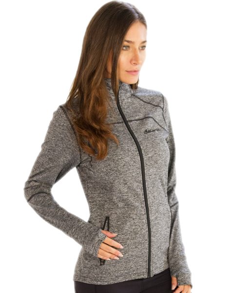 Wholesale High Neck Simple Jacket For Women From Gym Clothes