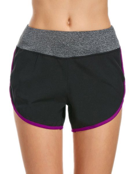 Wholesale Contrast Drawstring Running Shorts From Gym Clothes